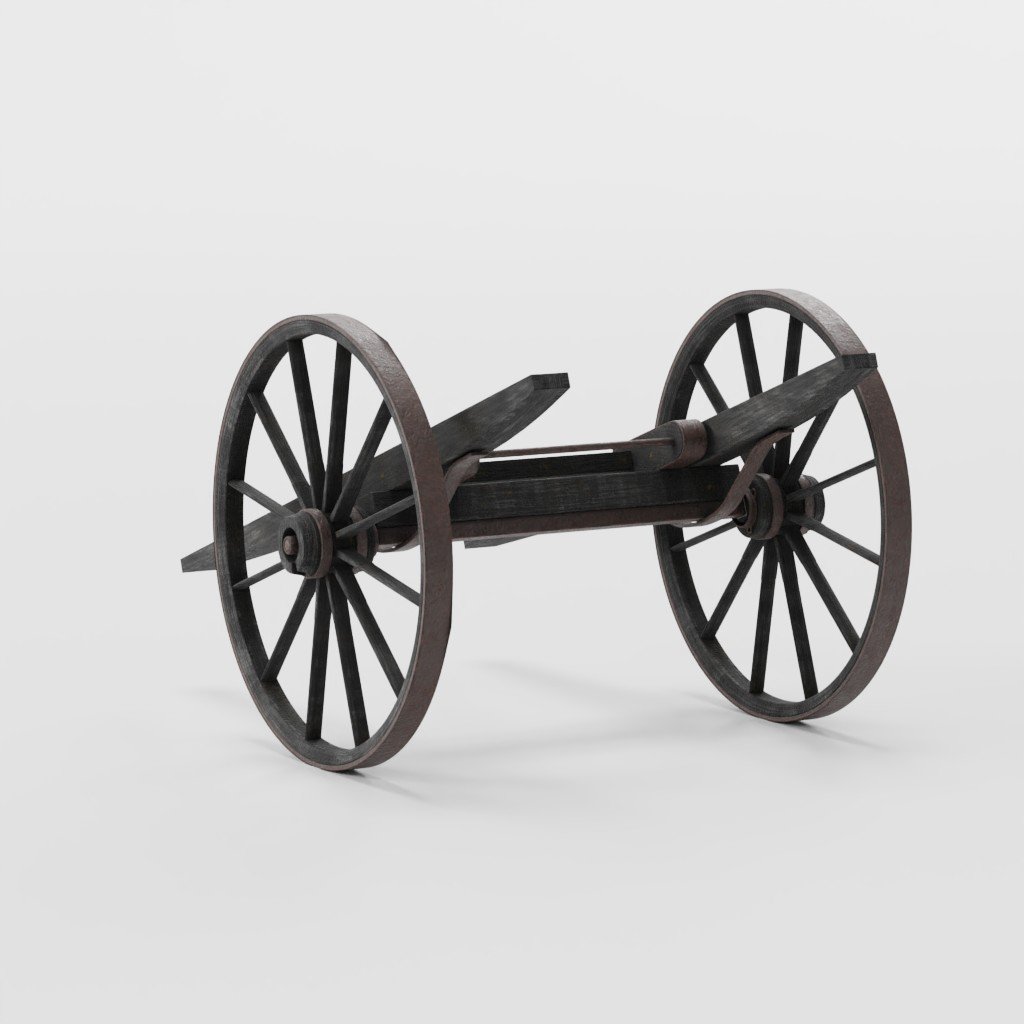 Farm Cart | FREE Vehicle Parts models | BlenderKit