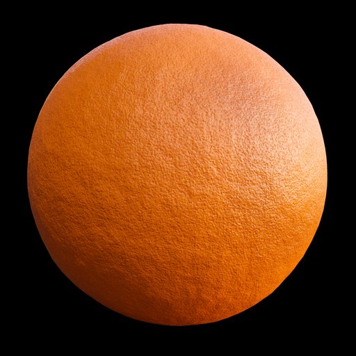 Procedural Orange | FREE food materials | BlenderKit