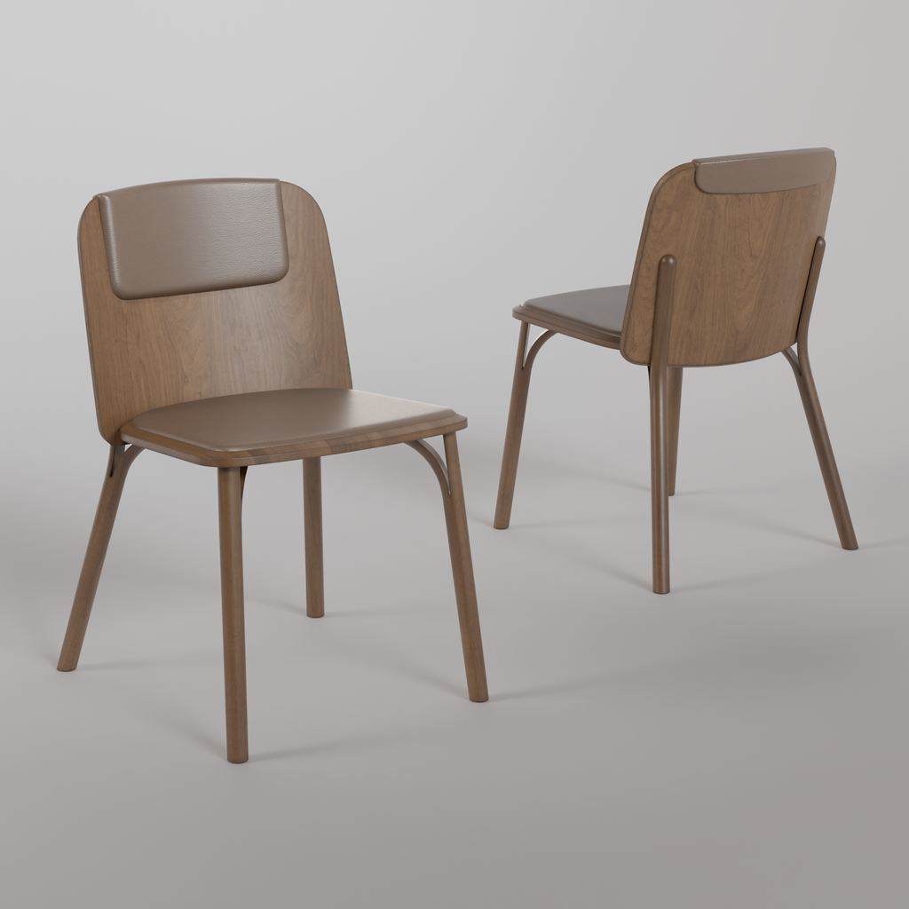 Split Chair B114 | Sitting Chairs models | BlenderKit