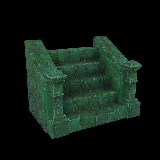 Stone stairs | FREE Stairs models | BlenderKit