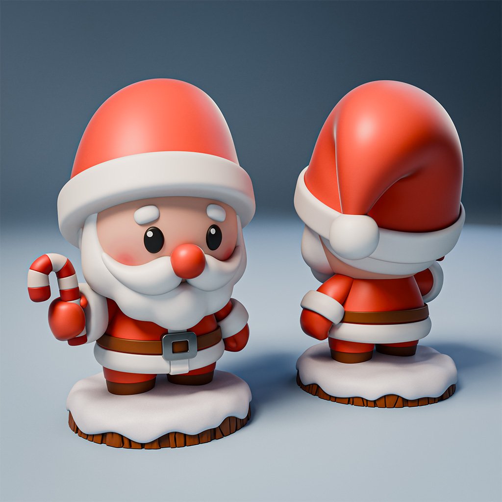Santa Claus | Games printables | BlenderKit