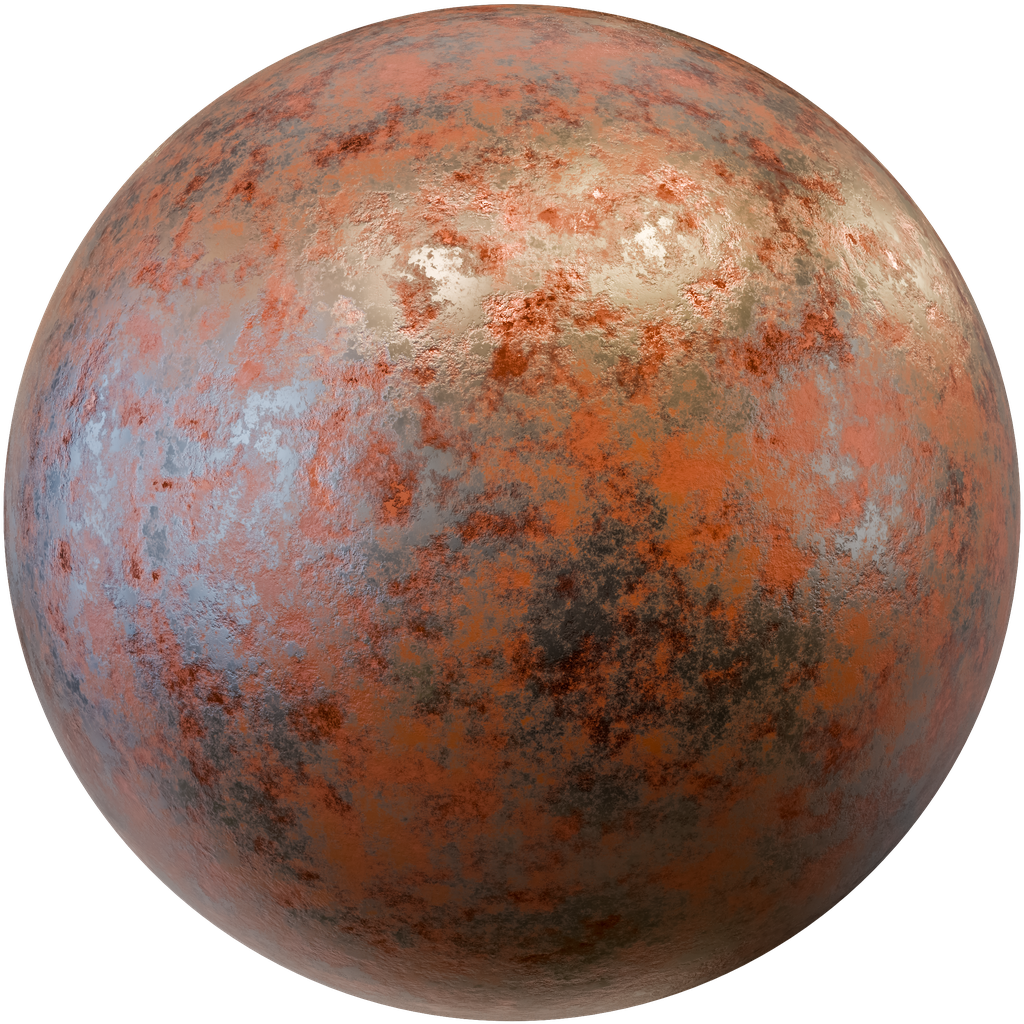 AT-Procedural Rusty Metal Material | FREE metal materials | BlenderKit