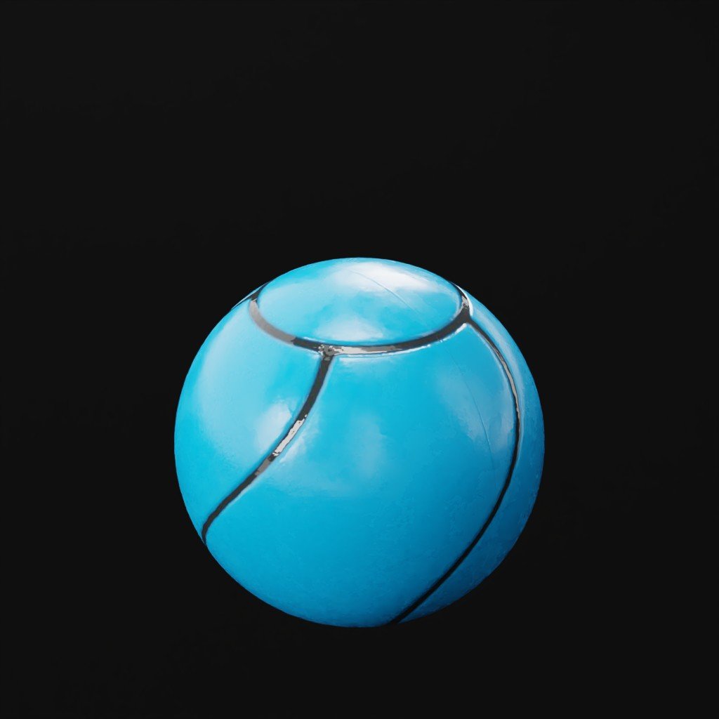 Angleball Ball | Sport models | BlenderKit