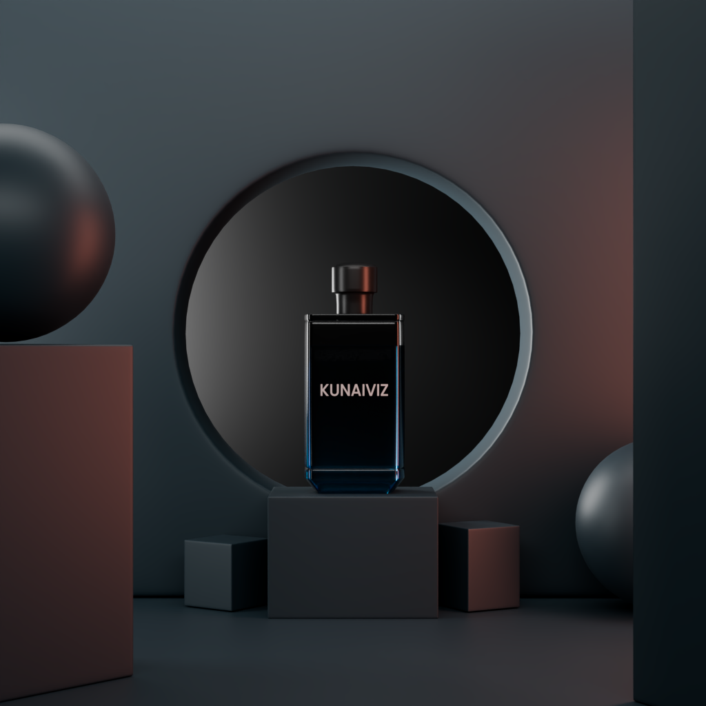 Perfume Bottle Scene | Mockup scenes | BlenderKit