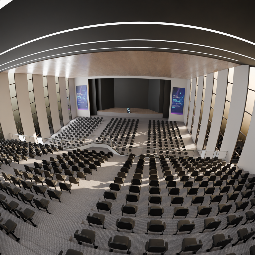 Convention theater | Interior scenes | BlenderKit