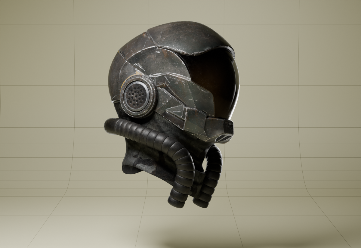 Futuristic Sci-Fi Face Mask | Sci-Fi Weapons models | BlenderKit