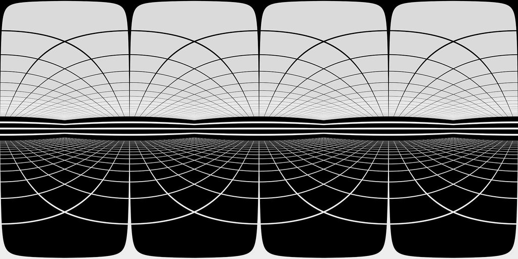 Geometric Grid Horizon HDRI | Futuristic Environments HDRis | BlenderKit