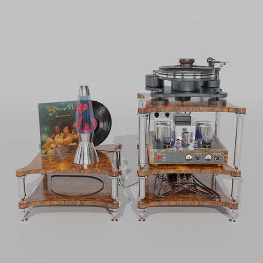 High-end record player with tube amp | FREE Audio Devices models ...