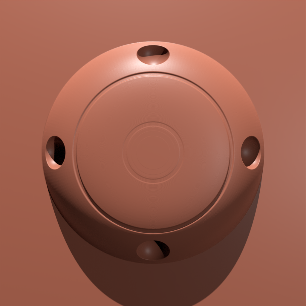 Turret Detail Brush - 01 | FREE 3D geometric brushes | BlenderKit