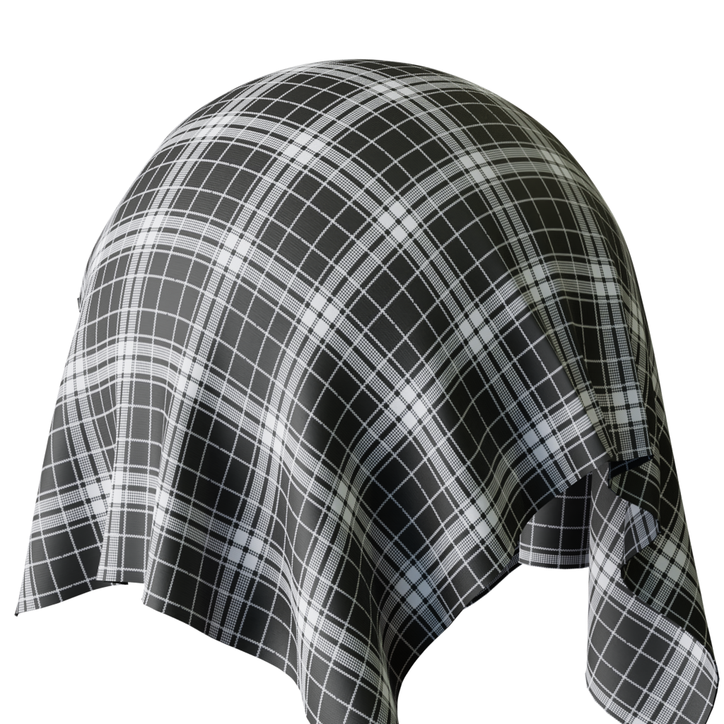 Checker scottish tartan Fabric | FREE fabric materials | BlenderKit