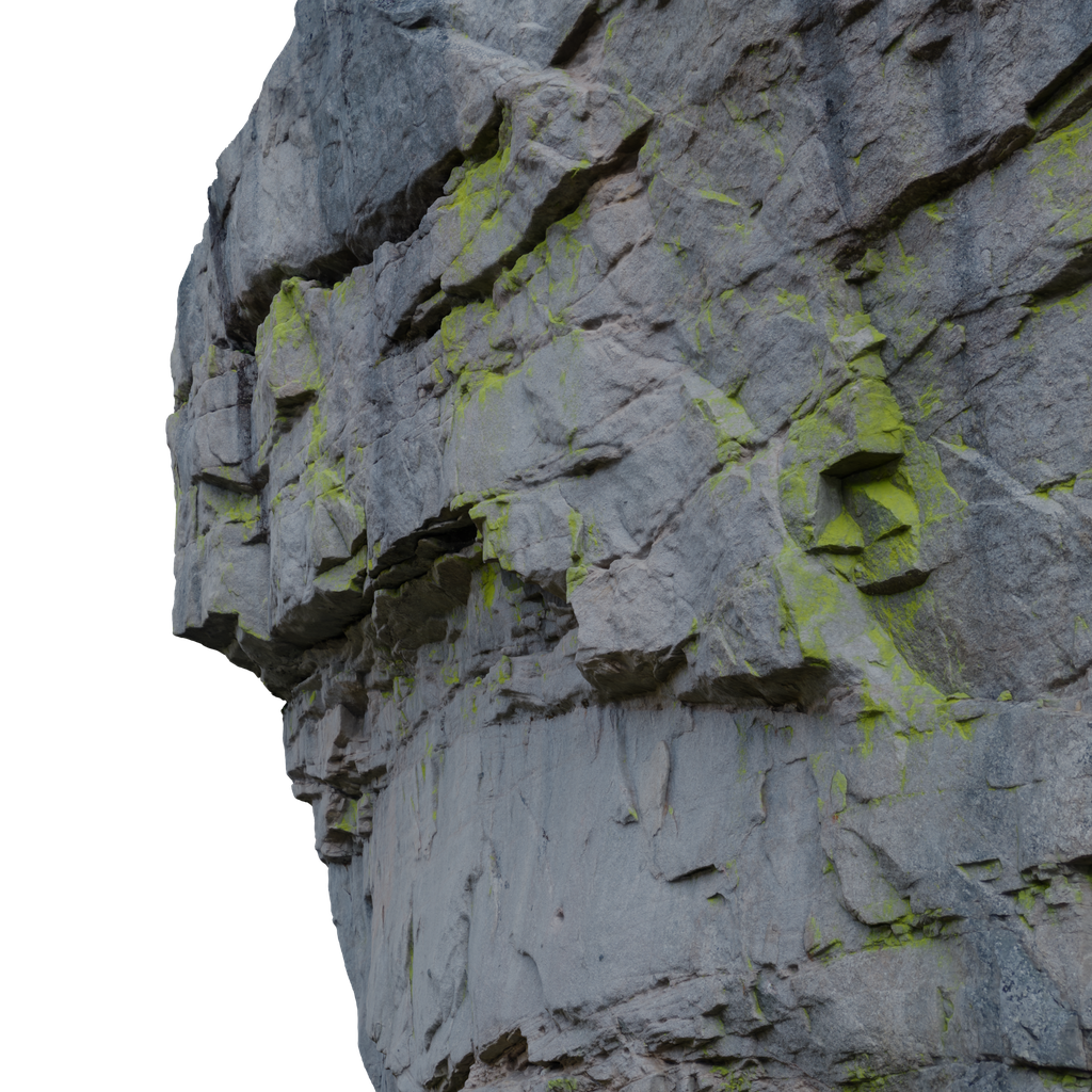 Rugged Rock Cliff 4 | Environment Elements models | BlenderKit