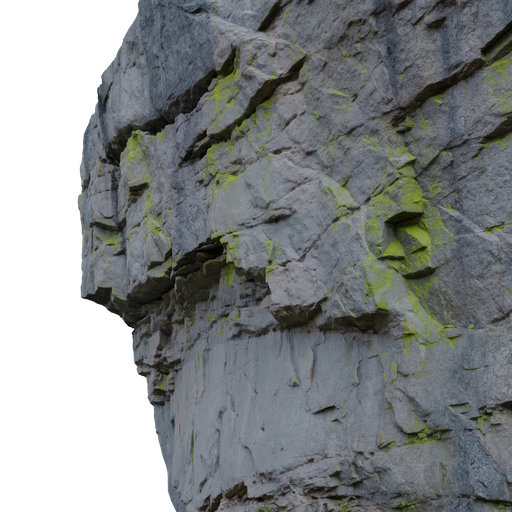 Rugged Rock Cliff 4 | Environment Elements models | BlenderKit