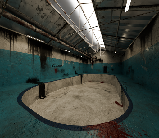 Old pool | Swimming Pools models | BlenderKit