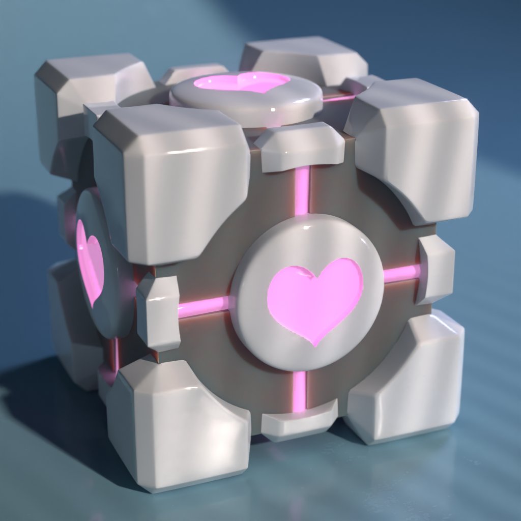 Cube companion | FREE Miscellaneous models | BlenderKit