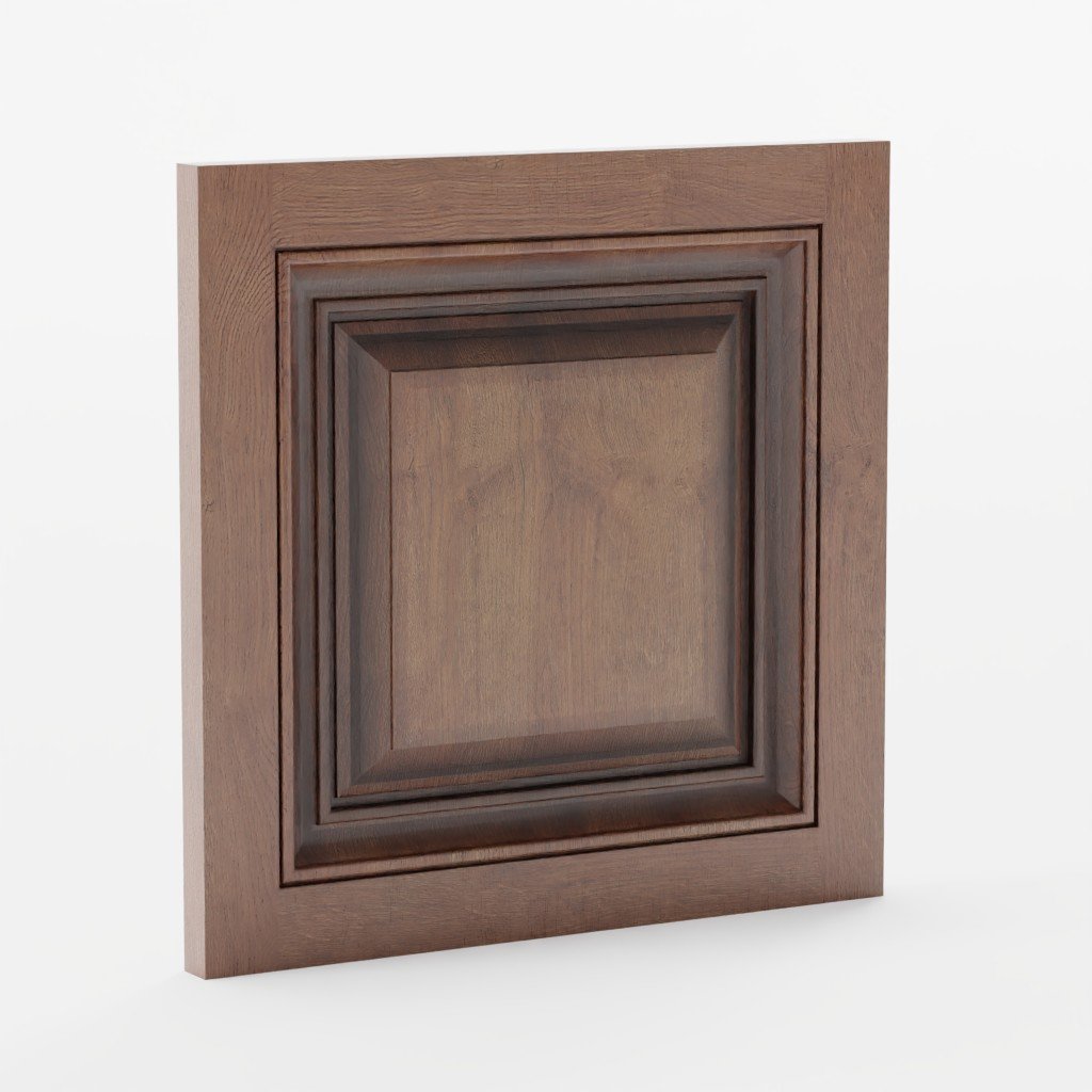 BlenderKit | Download the Oak Wall Panel model