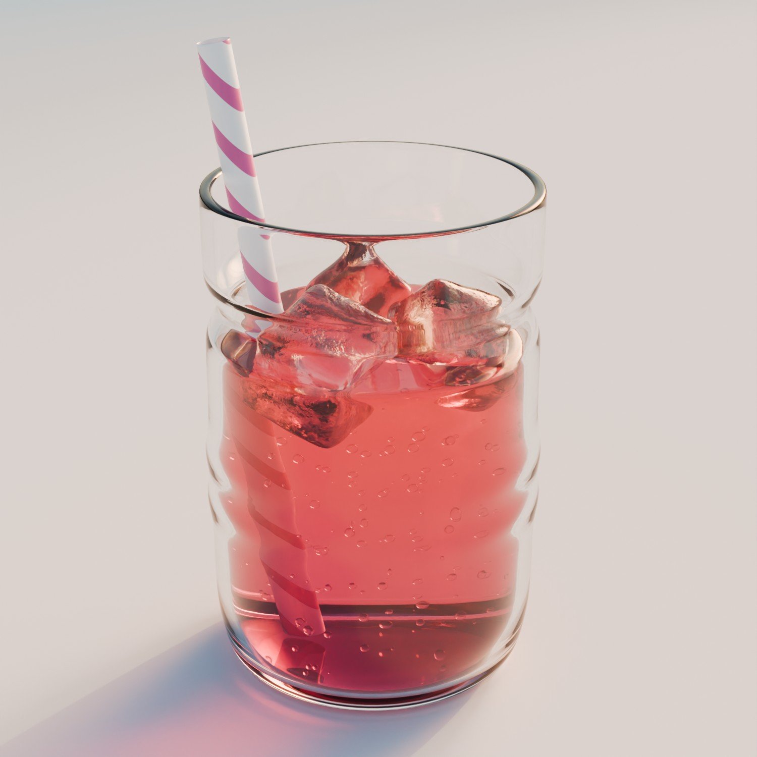 Pink Lemonade | FREE Beverages models | BlenderKit