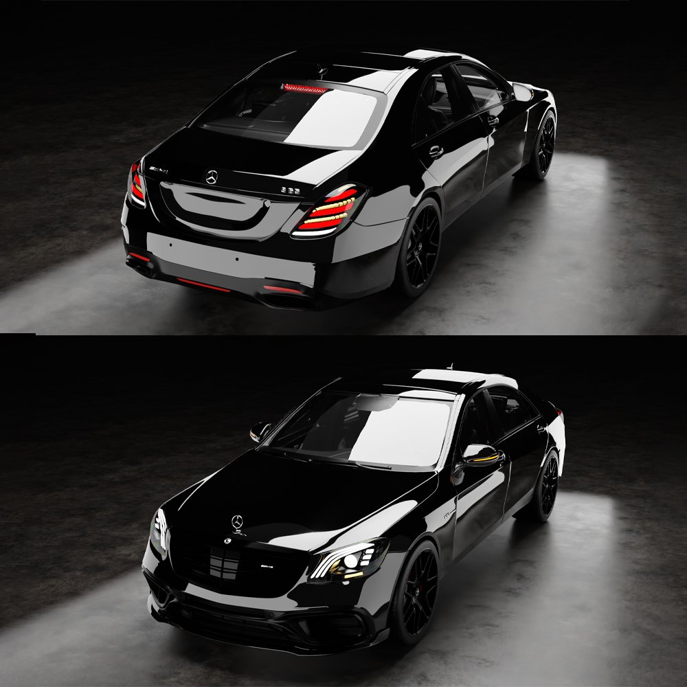 Mercedies Benze C Class | Luxury Cars models | BlenderKit