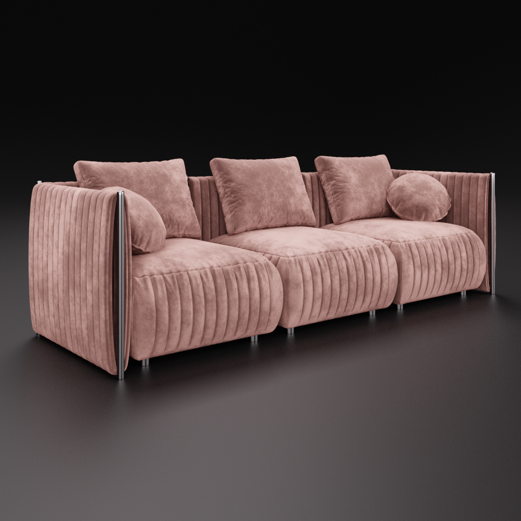 Sofa Metis | Sofas models | BlenderKit