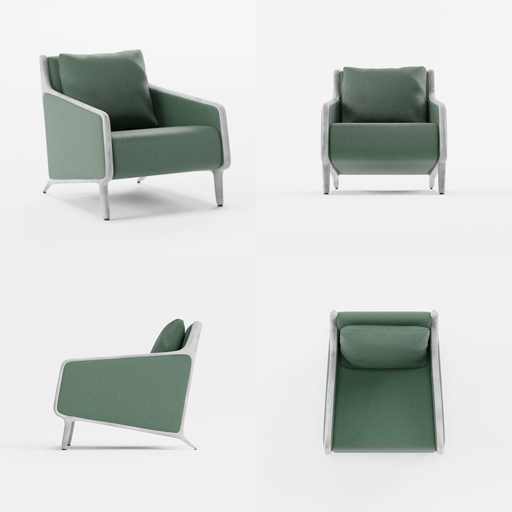 Armchair | FREE Armchairs models | BlenderKit