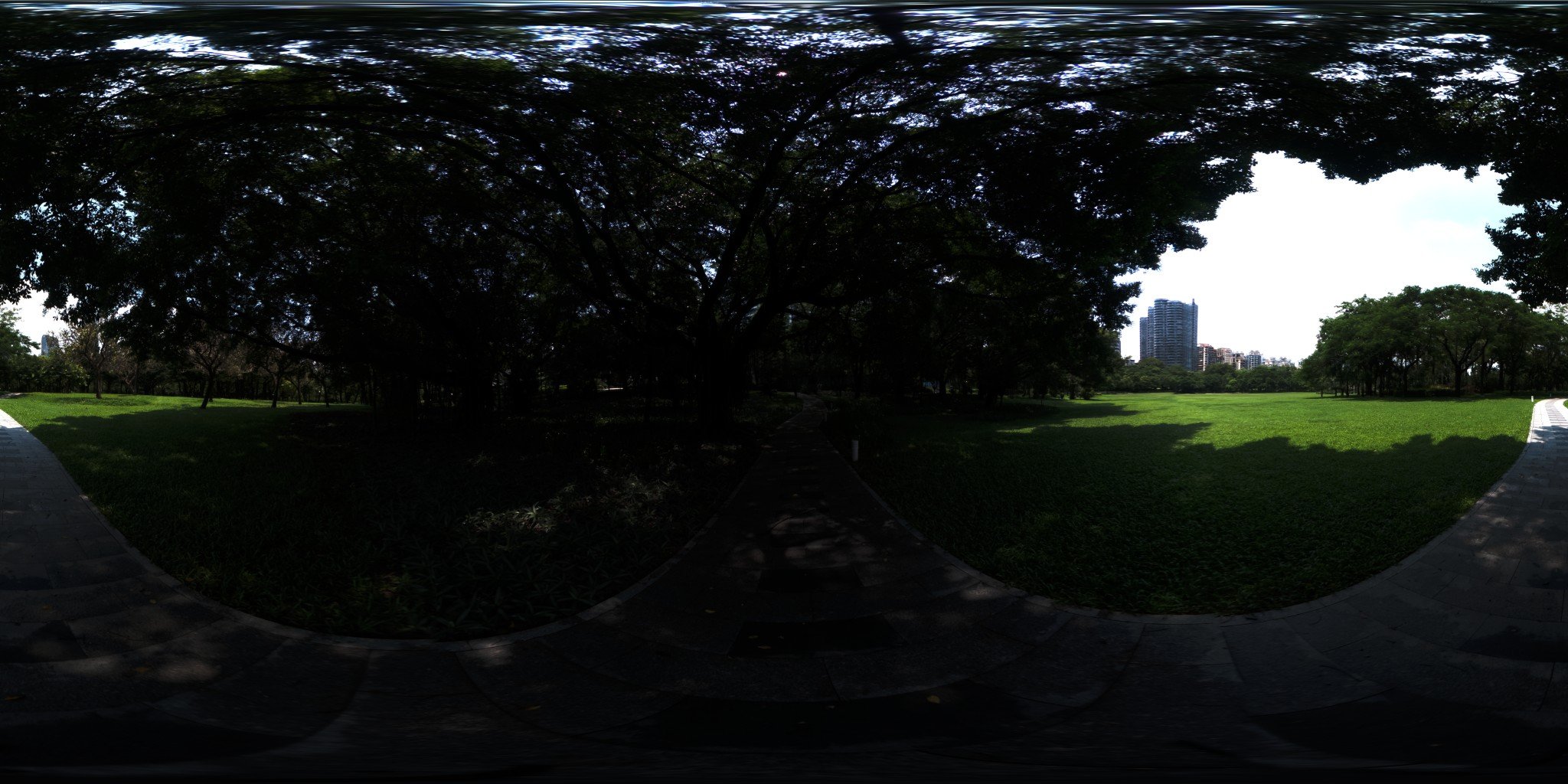 Park Trail | FREE 3D Nature HDRs | BlenderKit