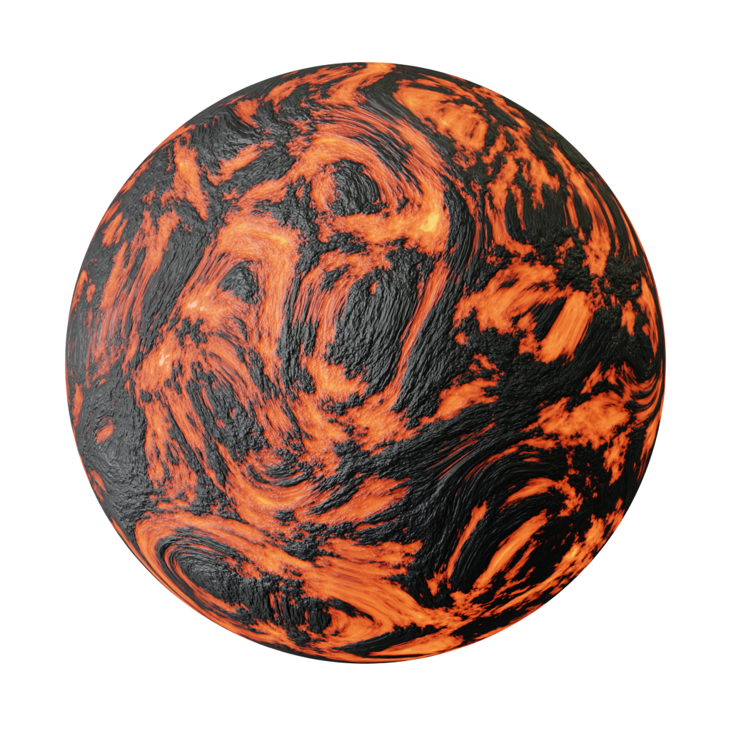Procedural Lava | FREE organic materials | BlenderKit