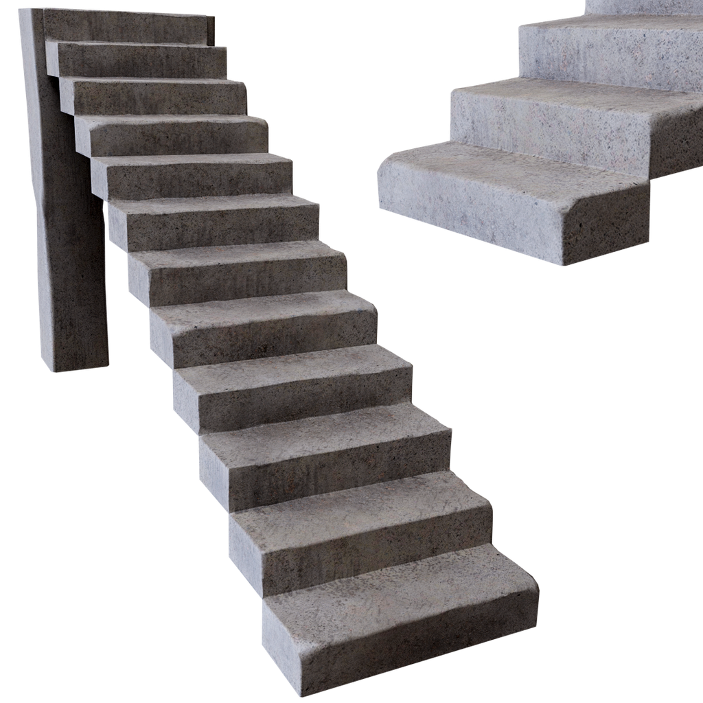 Stone stairs | FREE Stairs models | BlenderKit