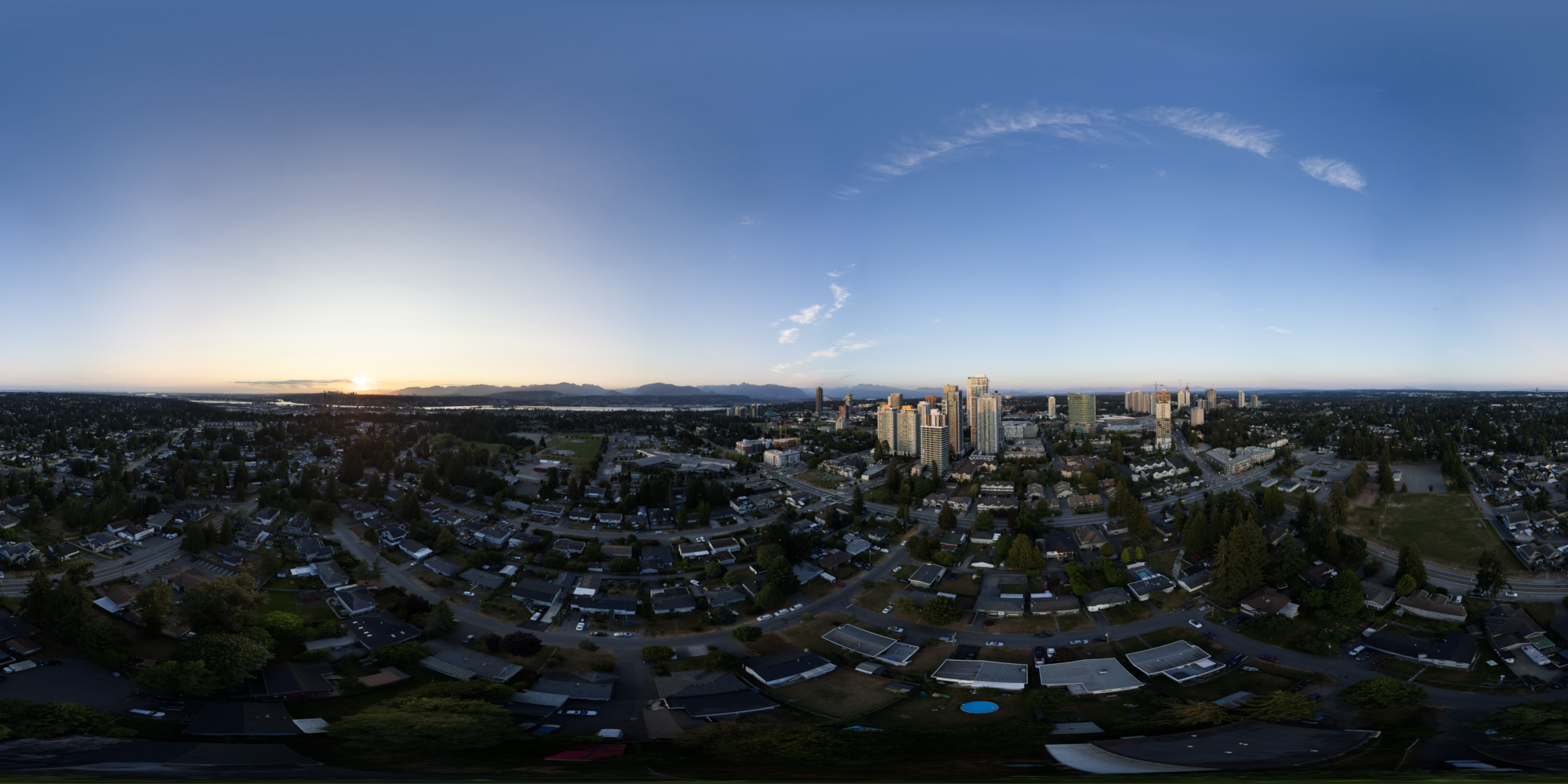 Sunset City Buildings | Cityscapes HDRis | BlenderKit