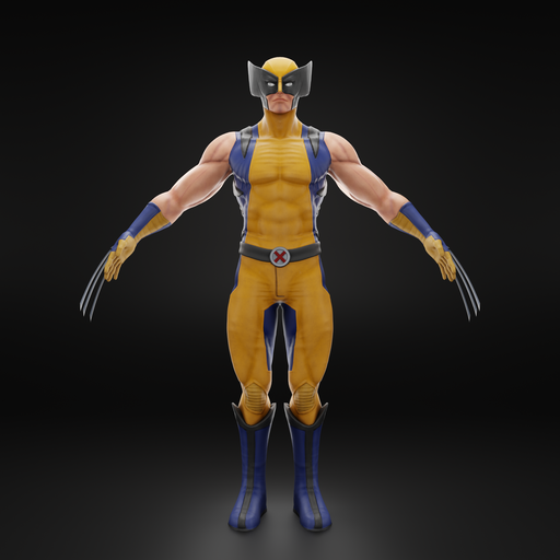 BlenderKit | Download the Wolverine model