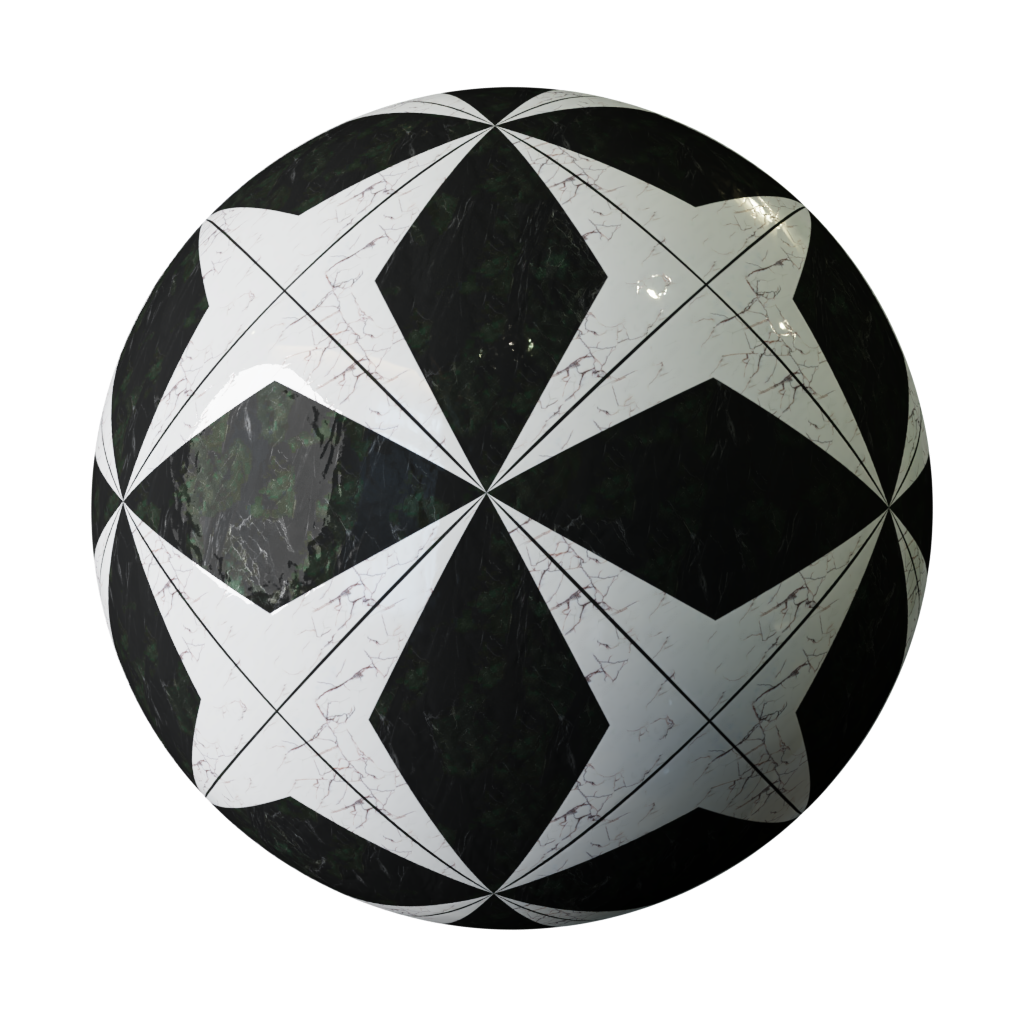 Floor 4 point star | FREE floor materials | BlenderKit