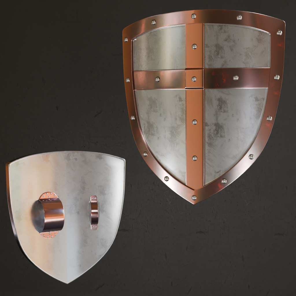 MK Shield 010 | Historical Weapons models | BlenderKit