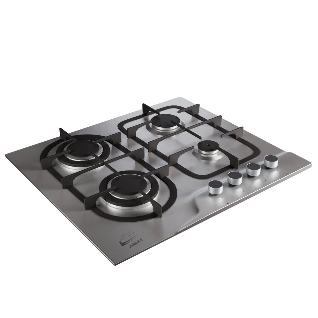 Cooktop gas | Kitchen Appliances models | BlenderKit