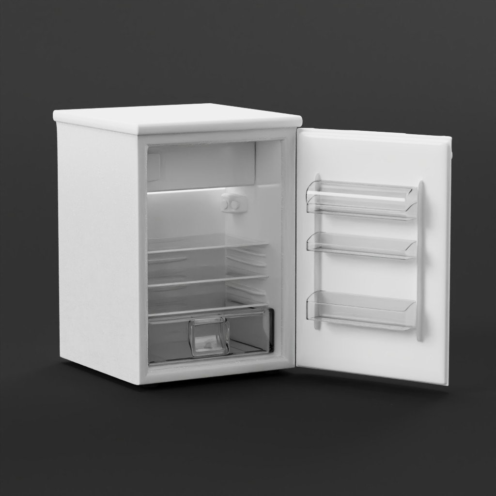 BlenderKit | Download the FREE Fridge model