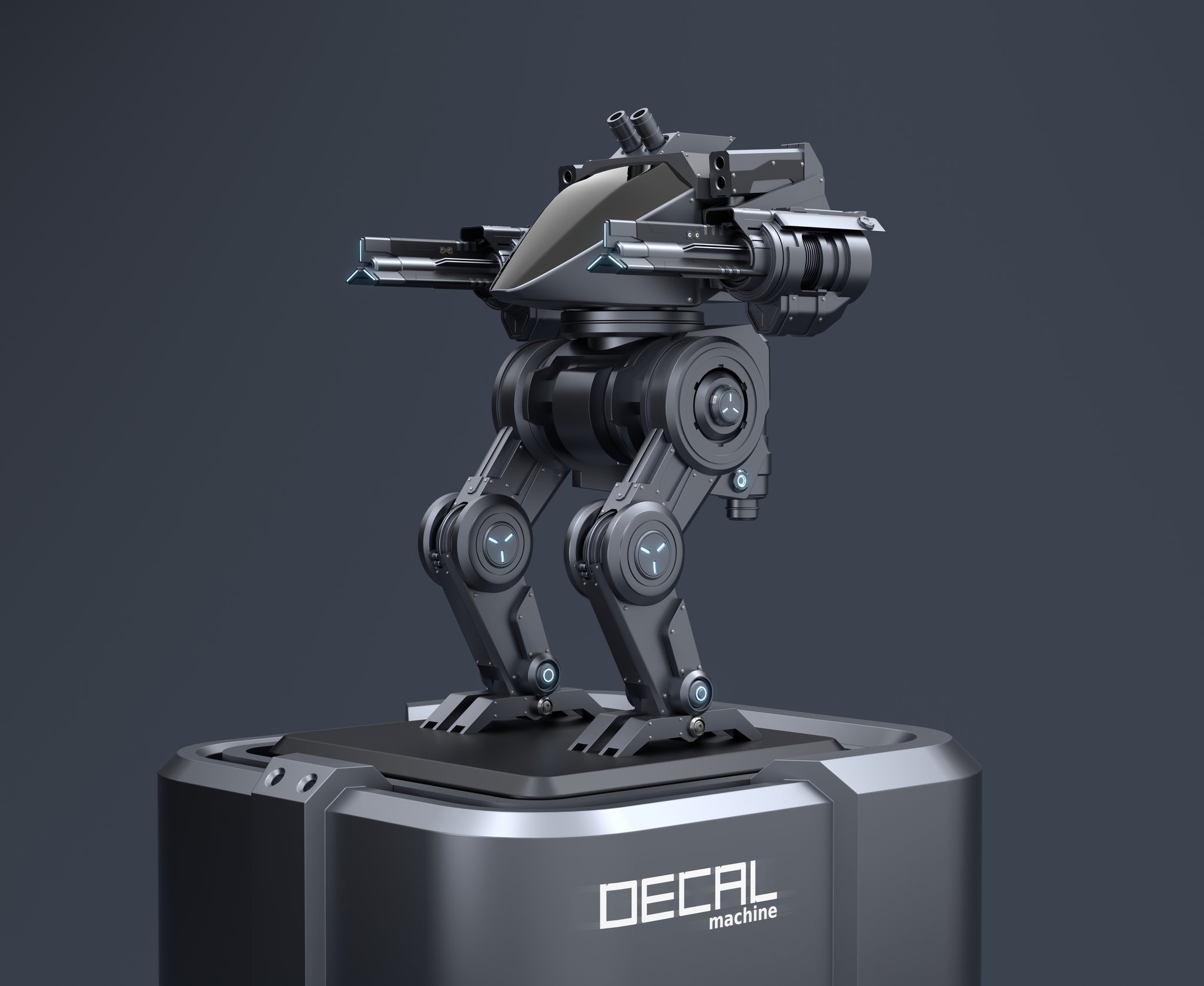 Scifi big robot | Sci-fi scenes | BlenderKit