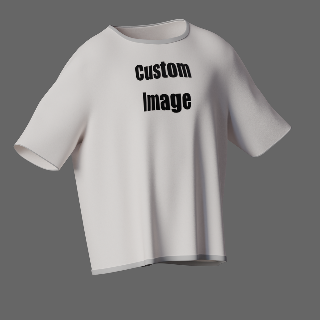Custom T-Shirt | Man Clothing models | BlenderKit