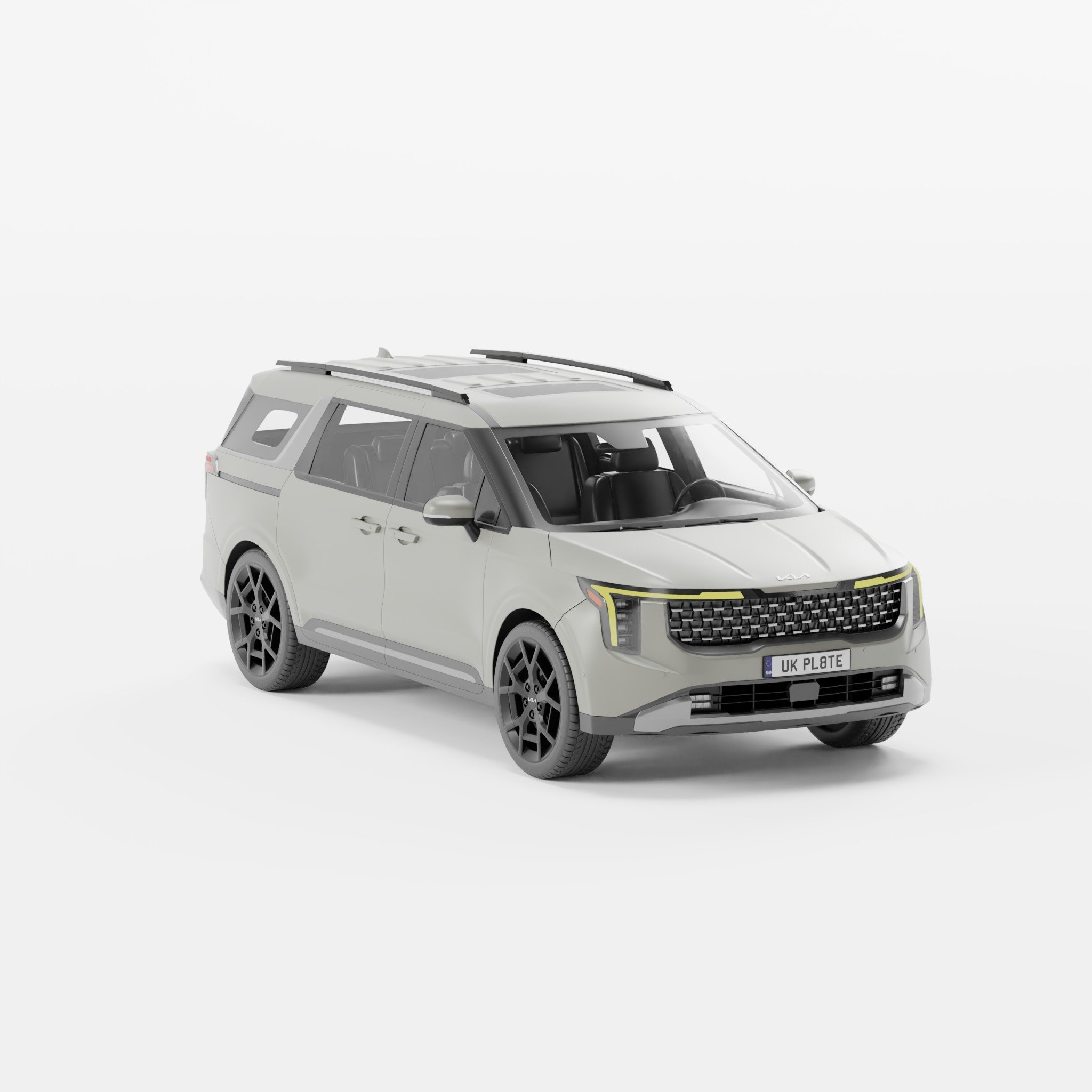 Kia Carnival 2025 | Modern Cars models | BlenderKit