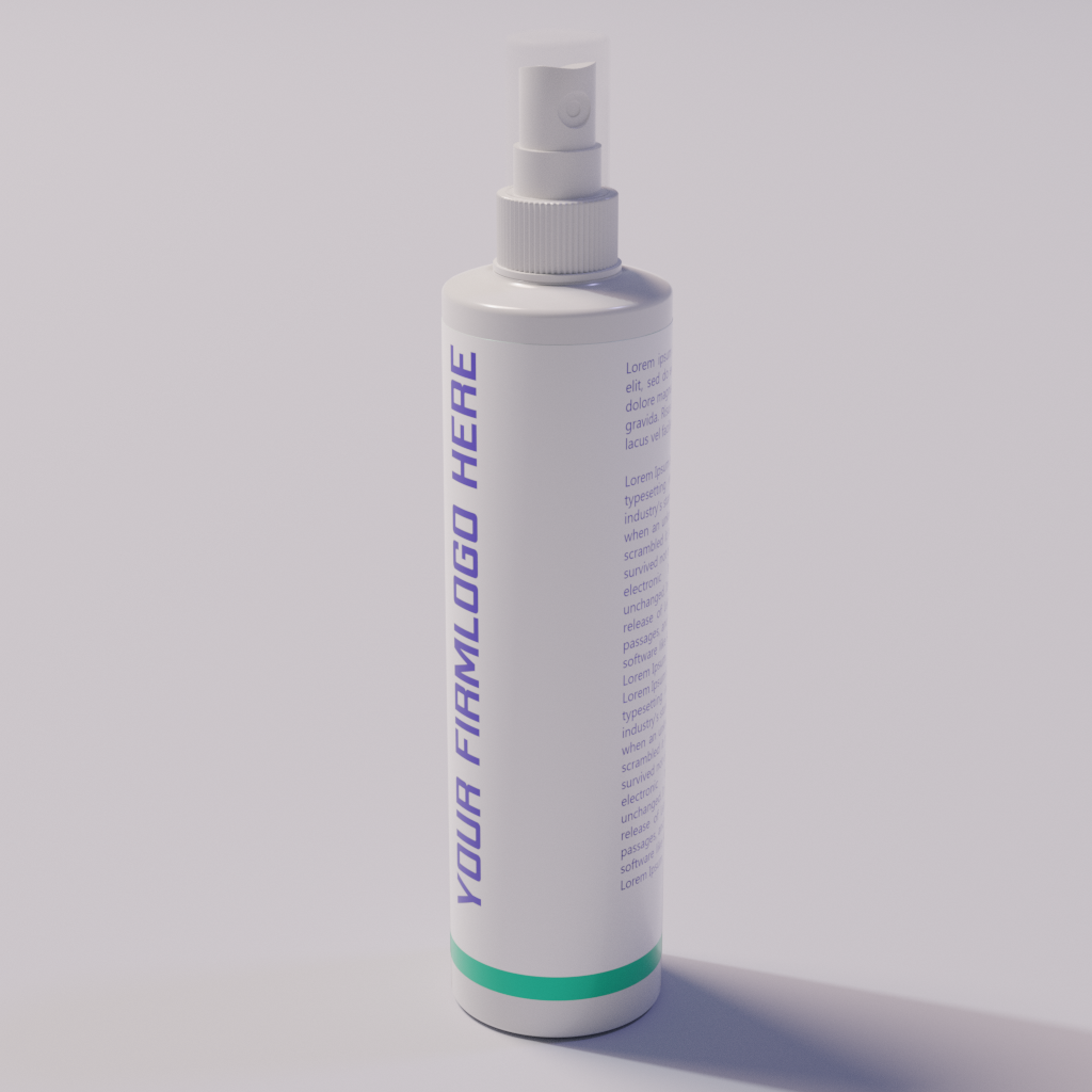 200ml Spray Bottle | Bathroom Accessories models | BlenderKit