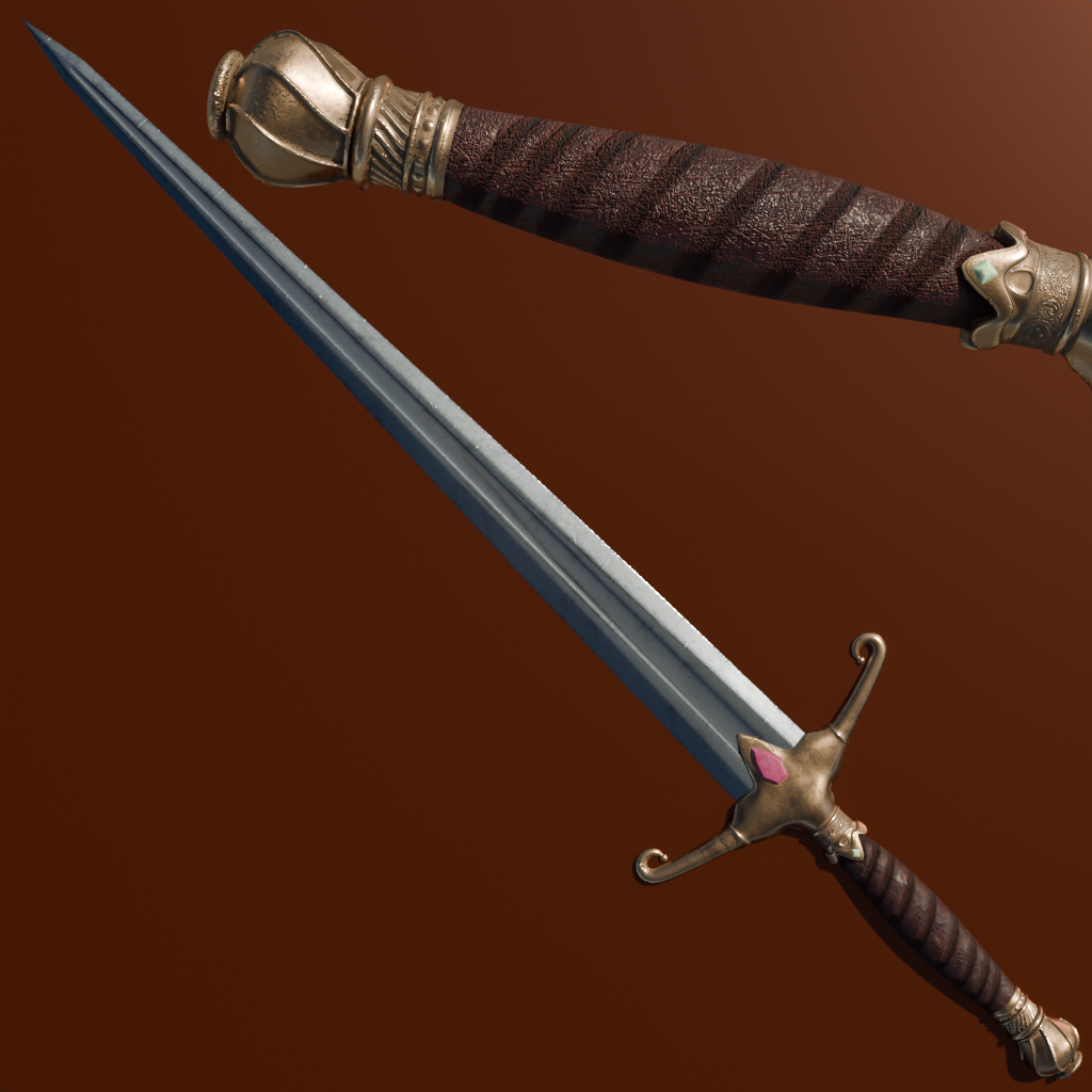 Noble Longsword with Polished Finish | Historical Weapons models ...