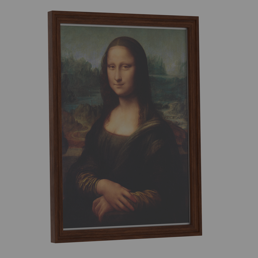 Mona Lisa | FREE Decorative Pictures models | BlenderKit