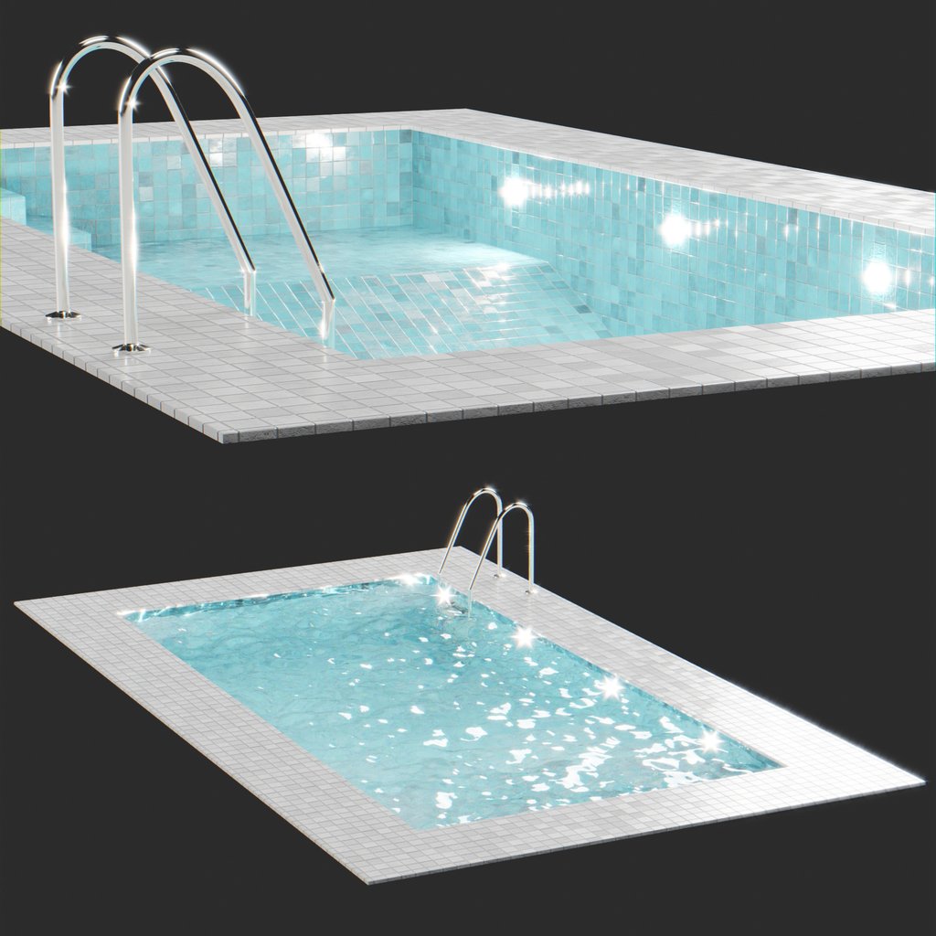 Swimming Pools models | BlenderKit