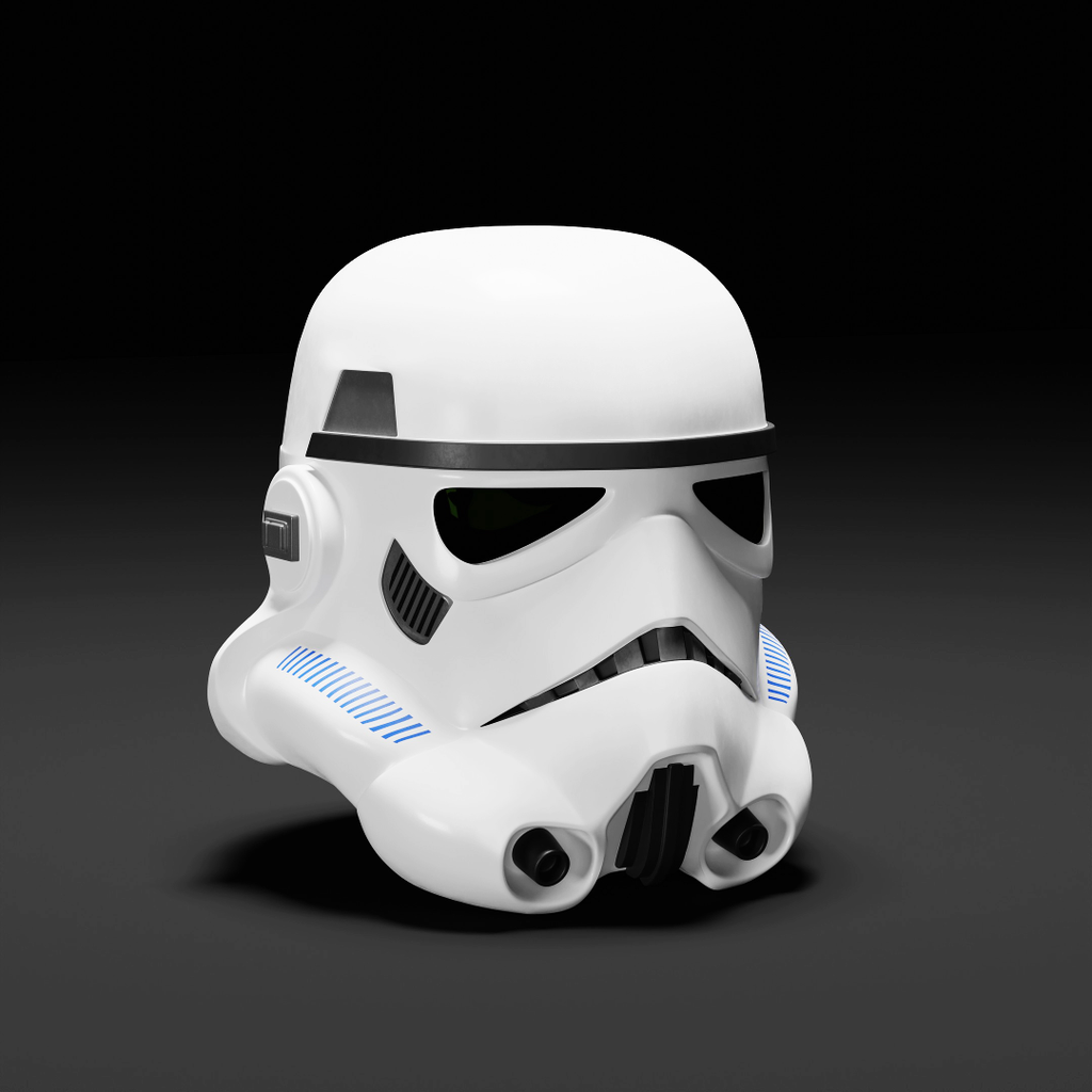 Stormtrooper Helmet Headwear Models Blenderkit