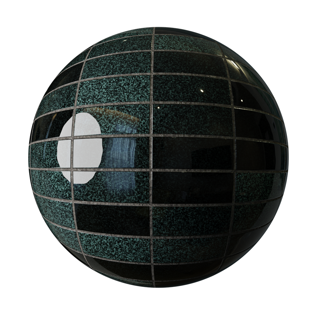 AR3DMat PBR Glossy Subway Tiles | FREE tiles materials | BlenderKit