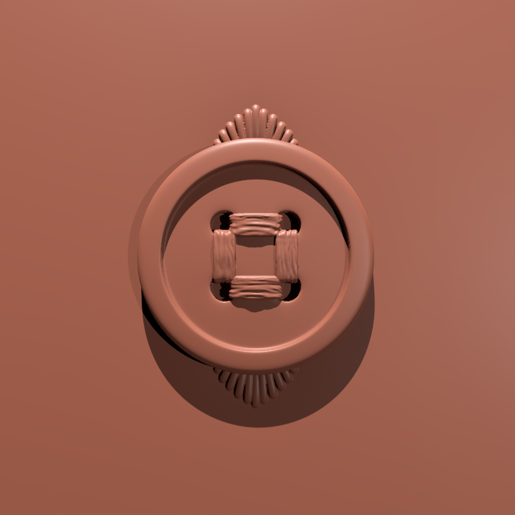 Button Brush - 01 | Accessories brushes | BlenderKit