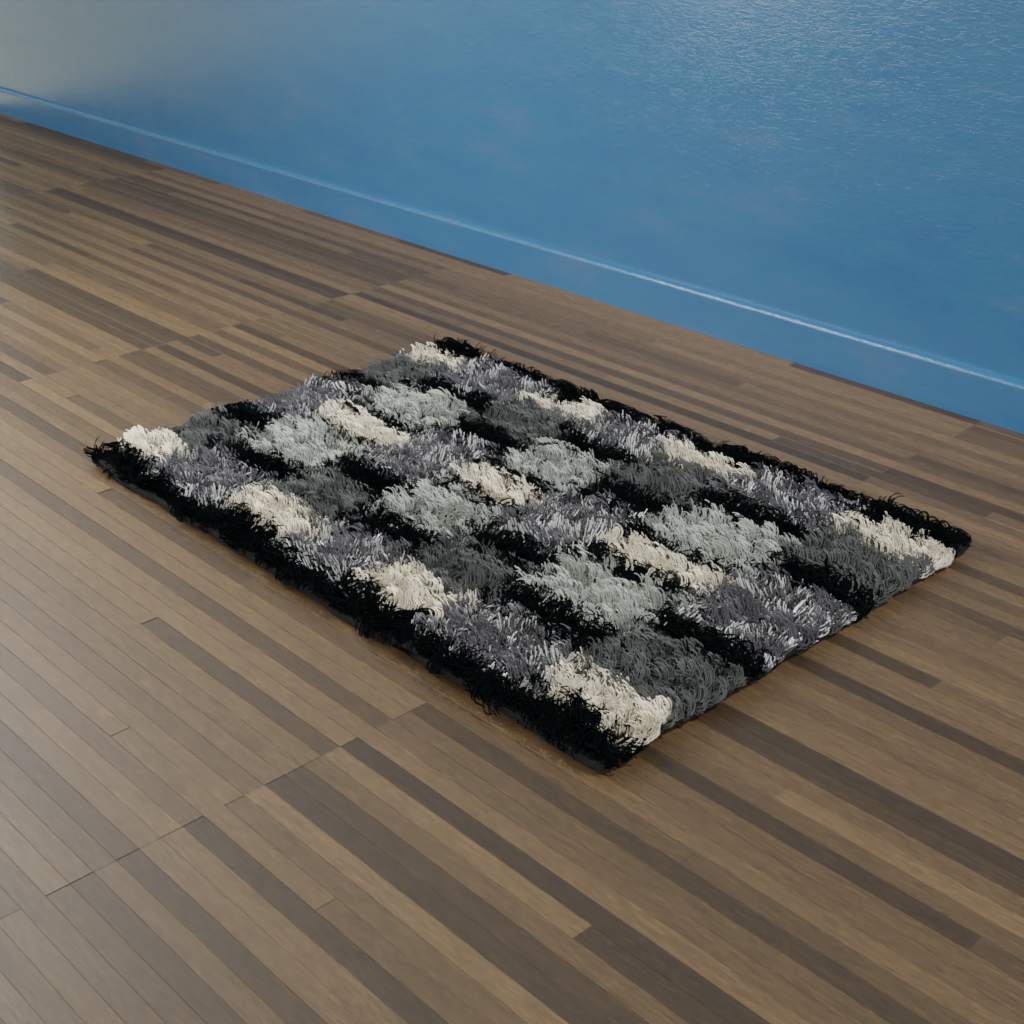 Simple Wool Carpet | Carpets models | BlenderKit