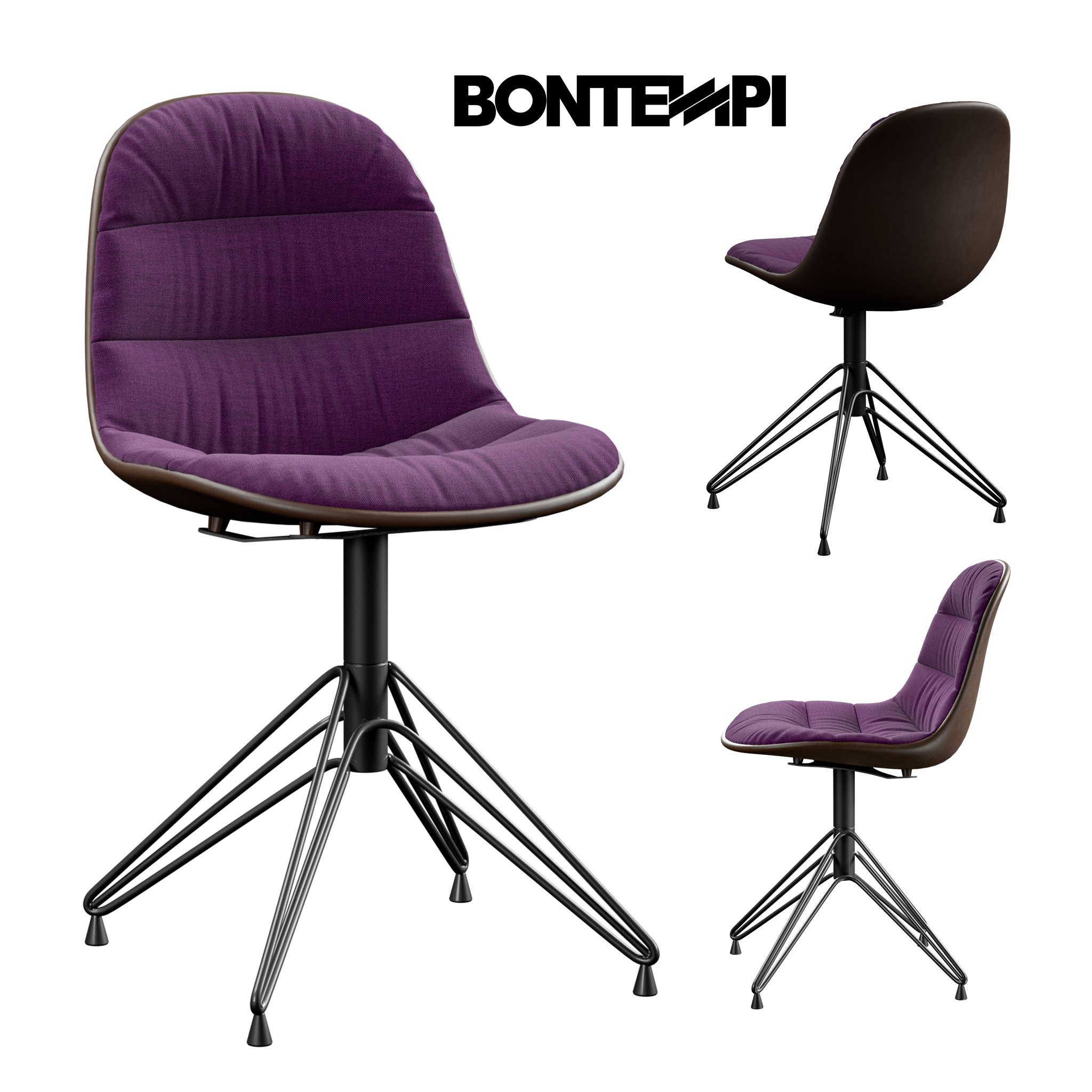 Bontempi mood chair 3 | FREE Chairs models | BlenderKit