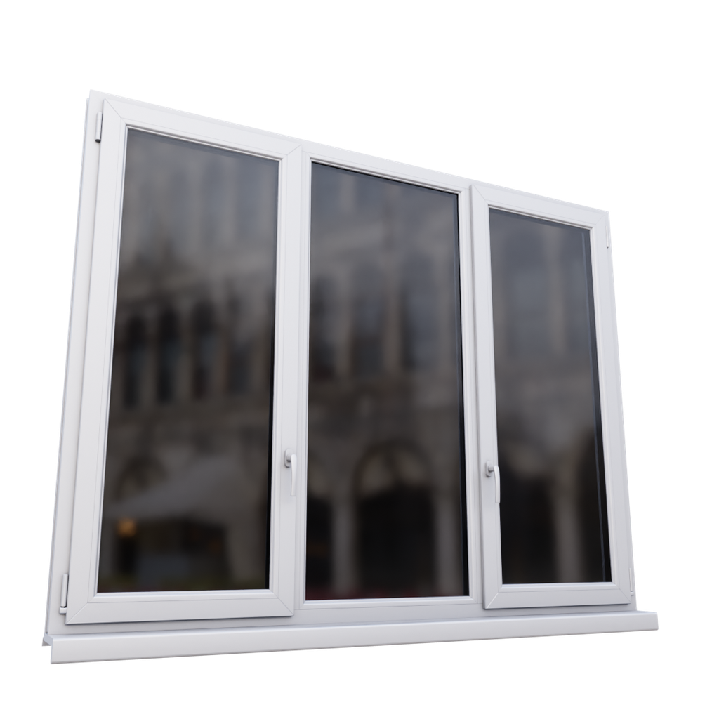 PVC Window 04 | FREE Windows models | BlenderKit