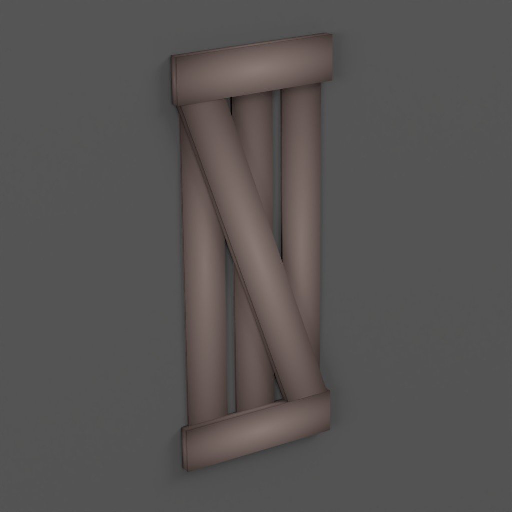 Wooden Shutters | FREE Exterior Elements models | BlenderKit