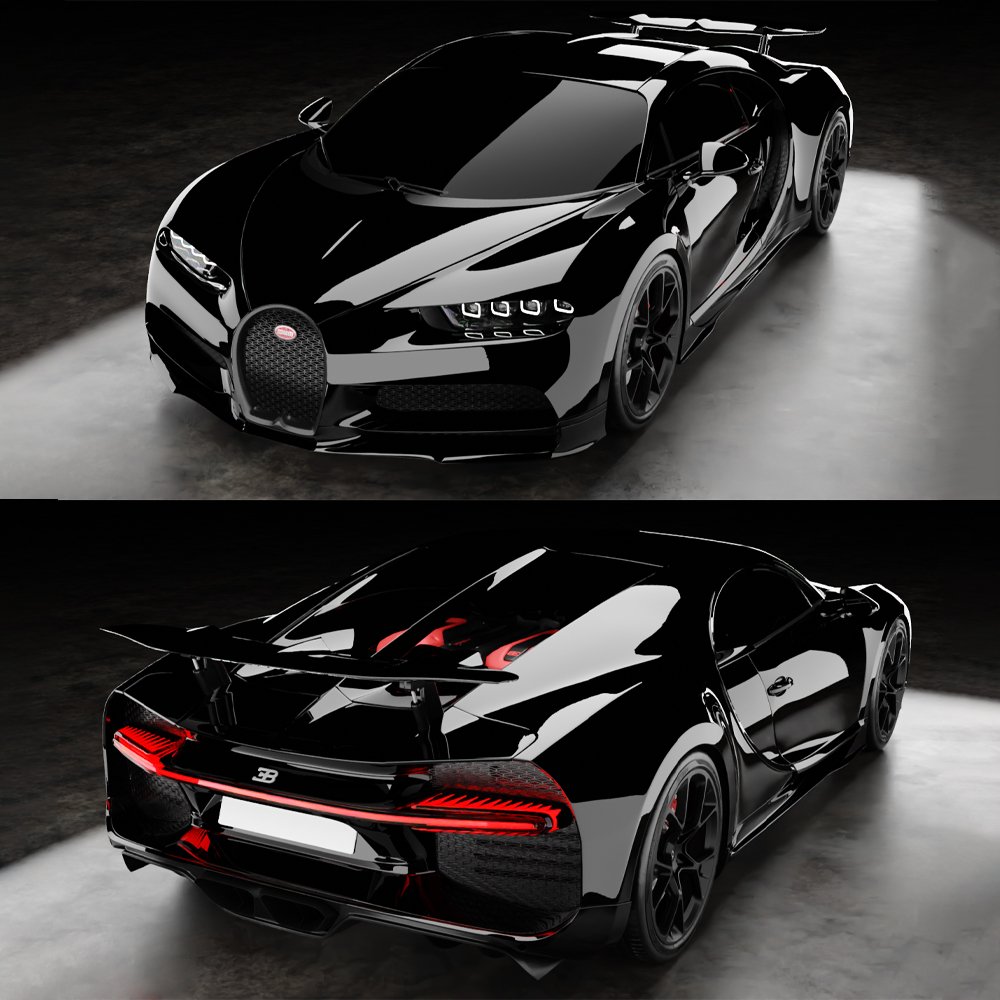 Bugatti Chiron Sport | FREE Modern Cars models | BlenderKit
