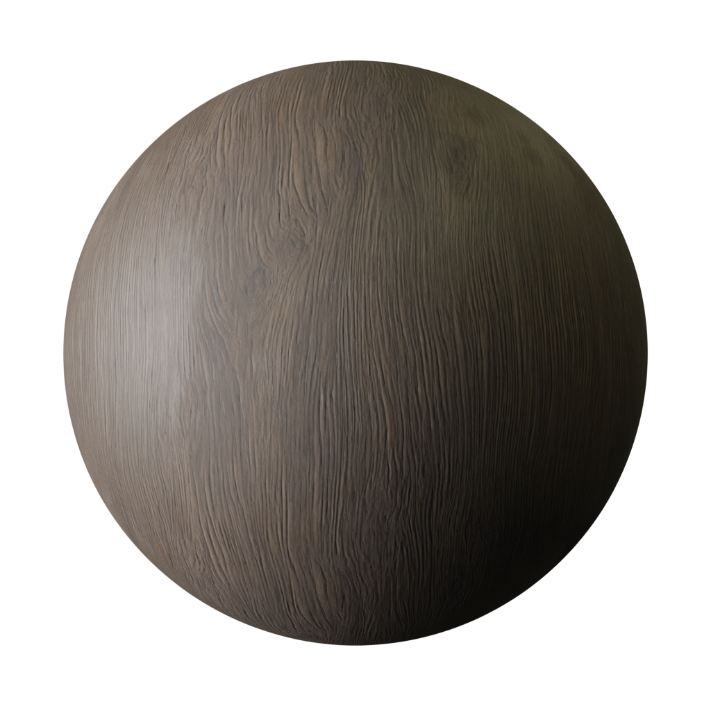 Dark Wood with Subtle Grain | FREE wood materials | BlenderKit