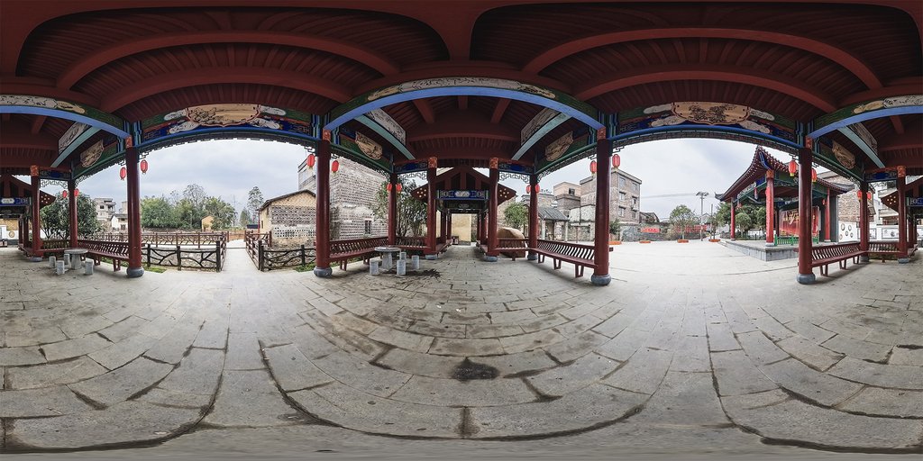 Chinese Rest Pavilion | FREE Holiday HDRis | BlenderKit
