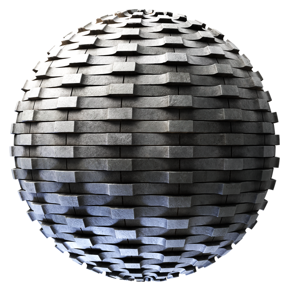Tiles Wall 01 FREE 3D Tiles Materials BlenderKit